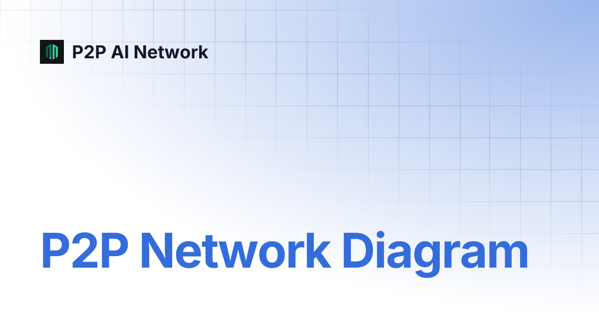 P2P Network Diagram | P2P AI Network